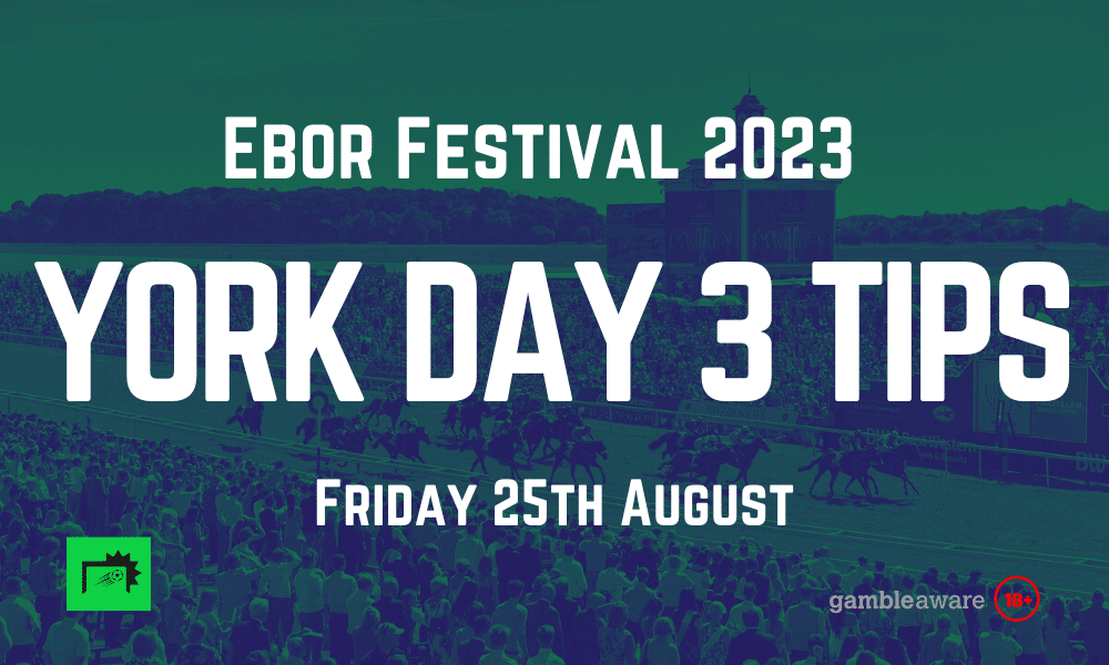 York Racing Tips for Day 3 of the Ebor Festival (Friday 25th August)